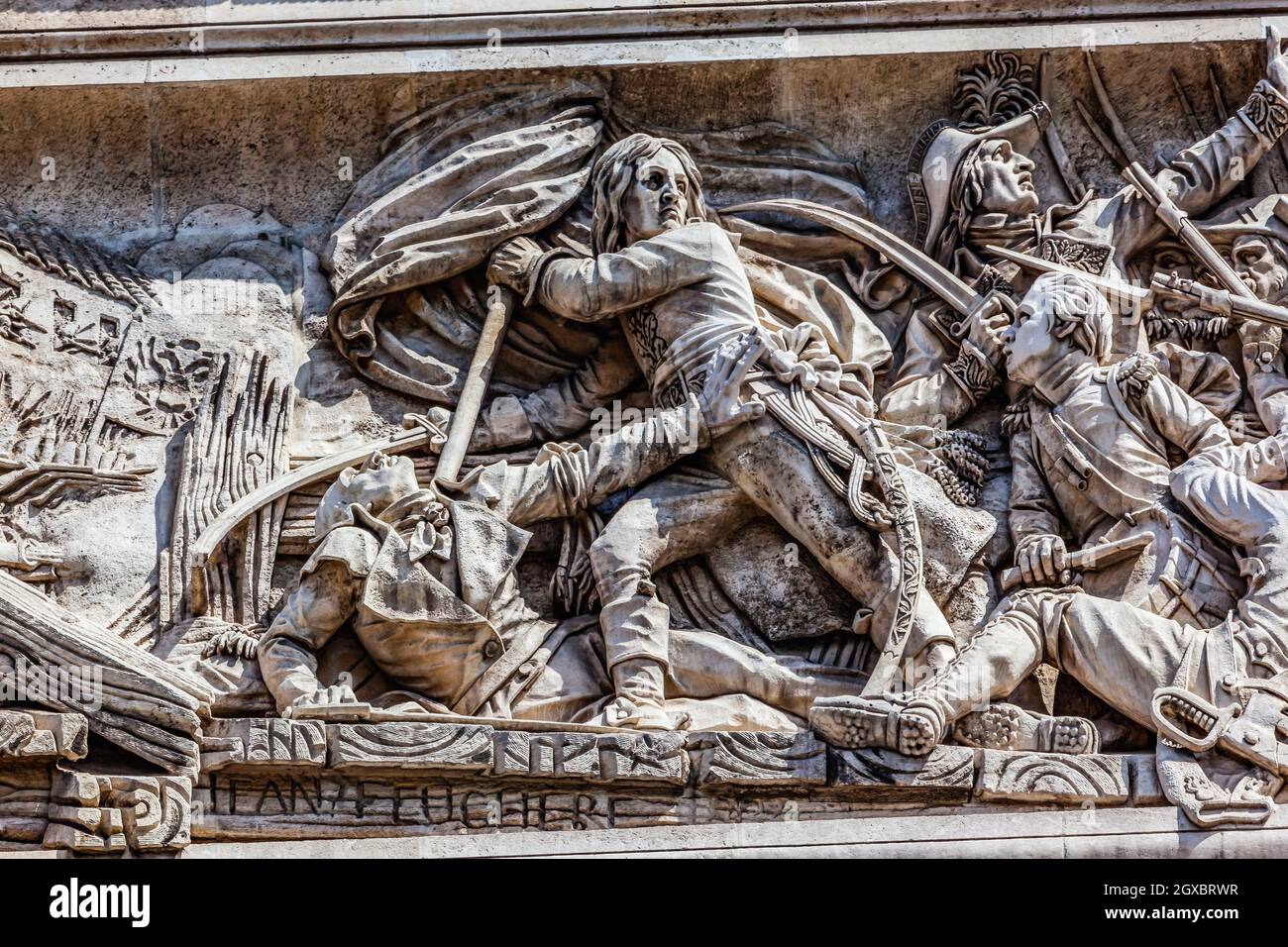 Napoleon at the bridge of arcole hi-res stock photography and images ...