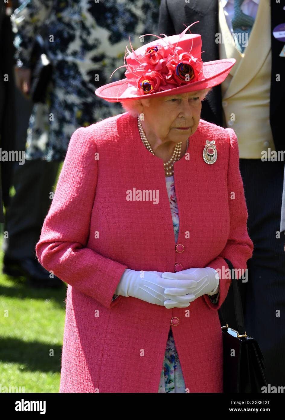 Queen Elizabeth ll attends the third day of Royal Ascot (Ladies Day) on ...