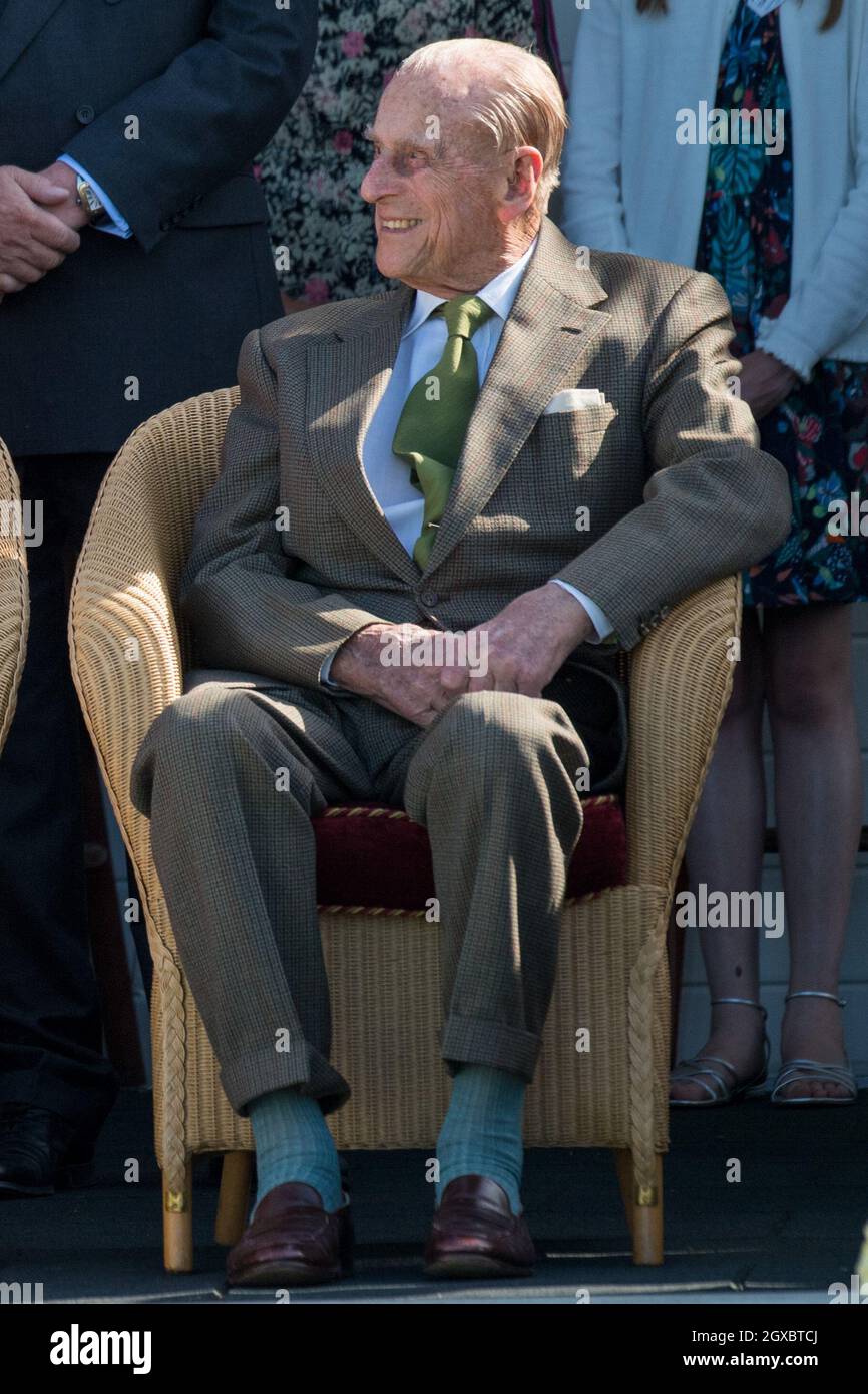 Prince philip royal windsor cup polo hi-res stock photography and ...