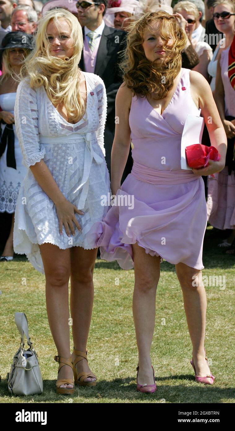 Emma Bunton and Geri Halliwell attend Stock Photo - Alamy