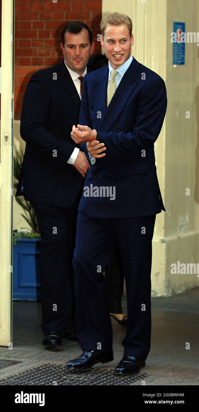 Prince William visits St Mary's Hospital in London to open the new ...