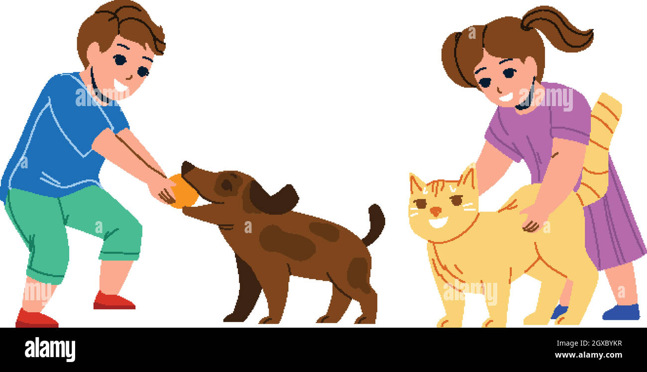 Person stroking Stock Vector Images - Alamy