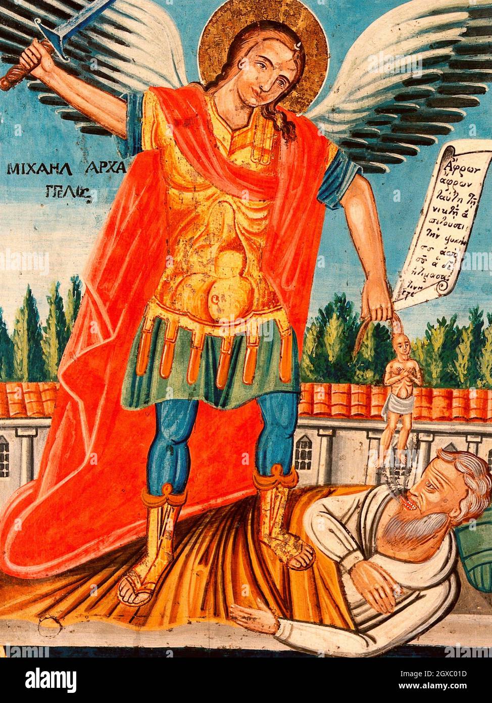 St michael the archangel painting hi-res stock photography and images ...