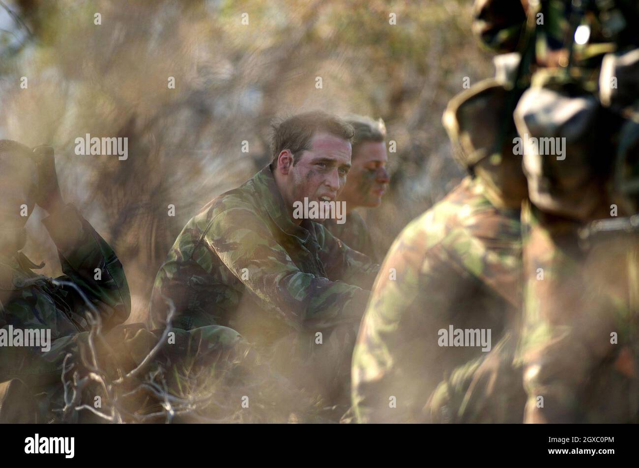 Prince William takes part in an army training exercise Winter Victory ...