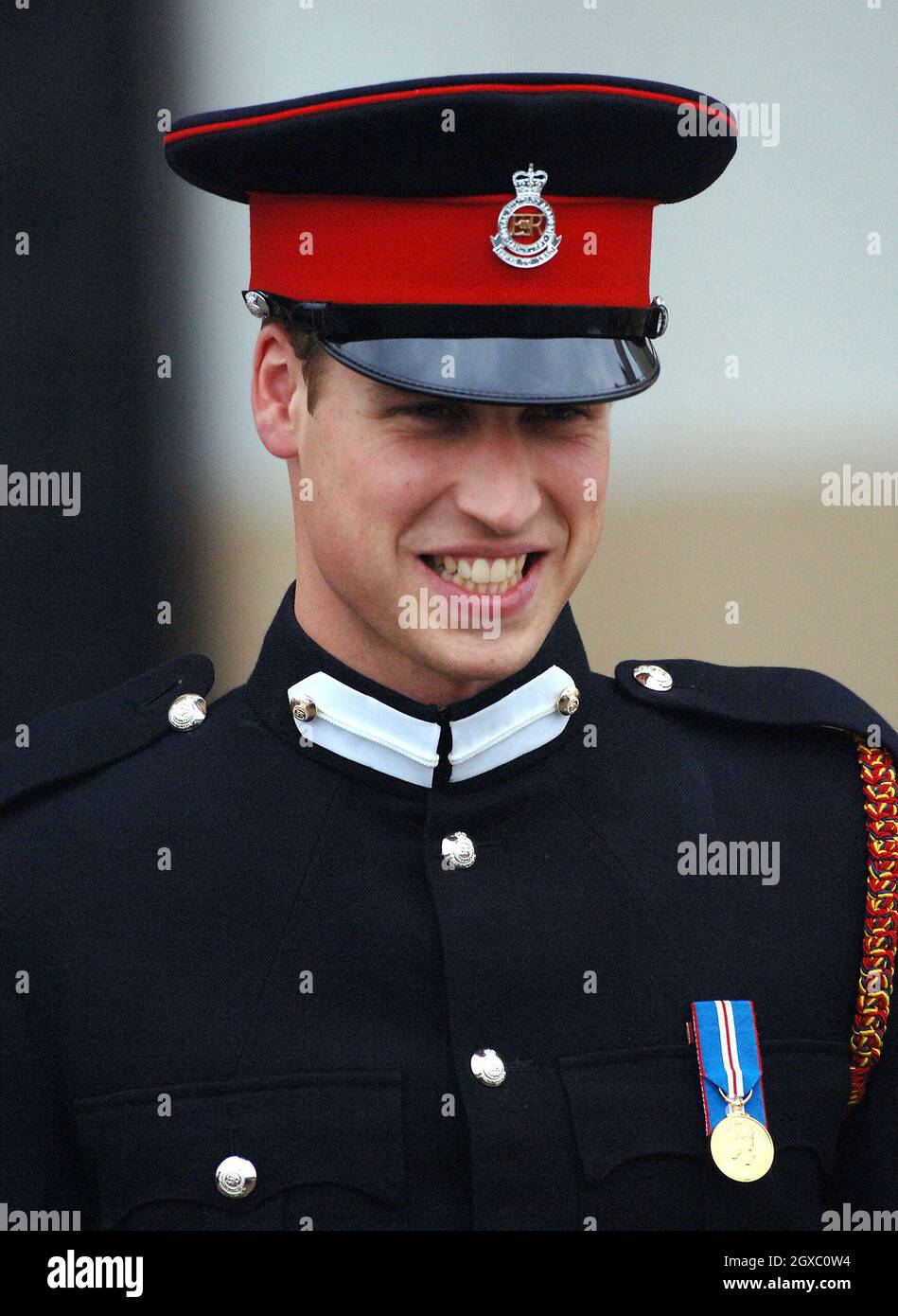 Prince William smiles after the Sovereign's Parade at the Royal ...