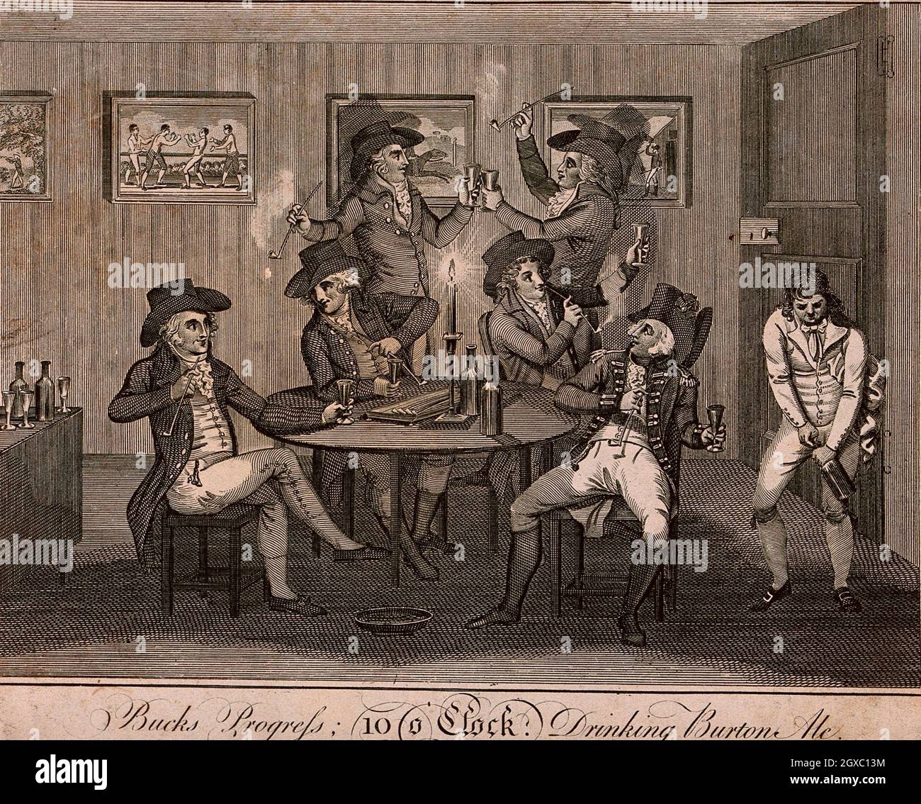 Carousing and smoking hi-res stock photography and images - Alamy