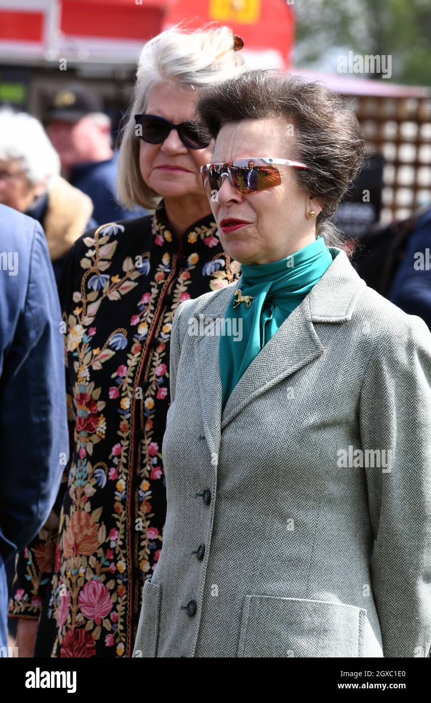 Princess Anne, ThePrincess Royal attends the Royal Windsor Horse Show ...