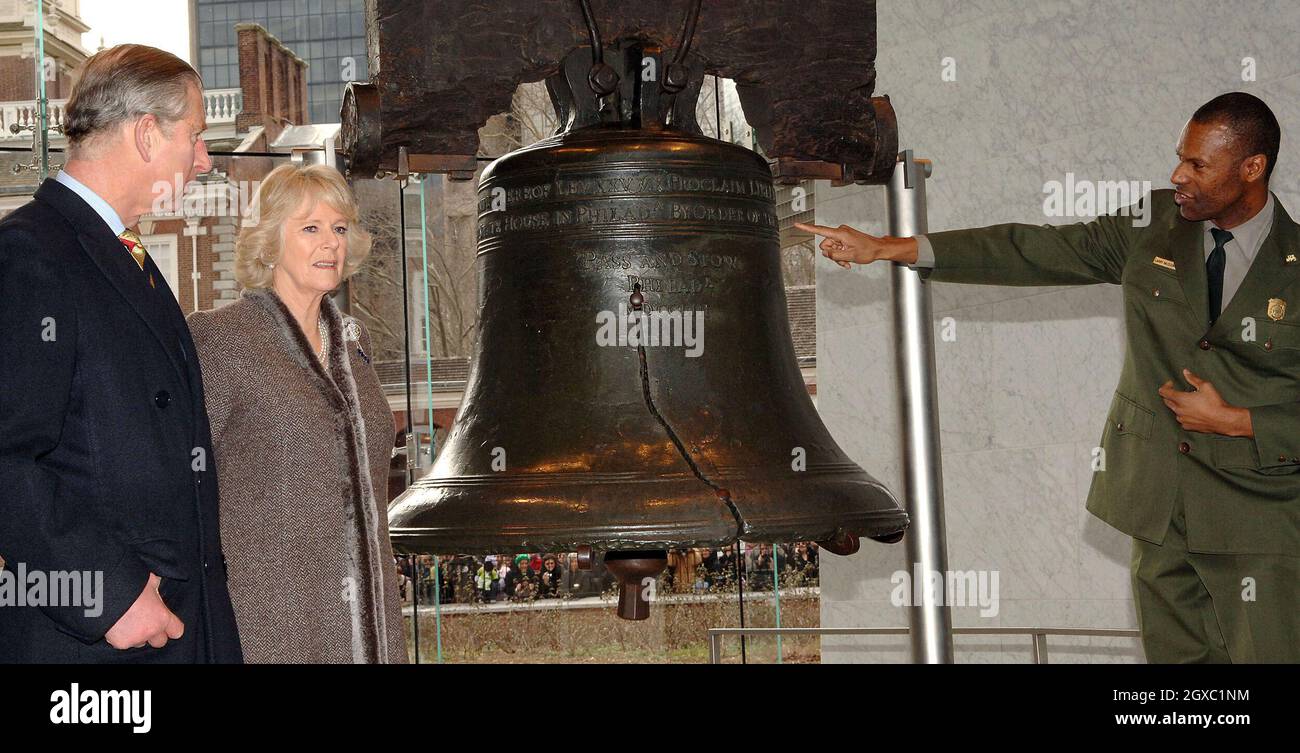 Prince Charles, Prince of Wales and Camilla, Duchess of Cornwall view ...