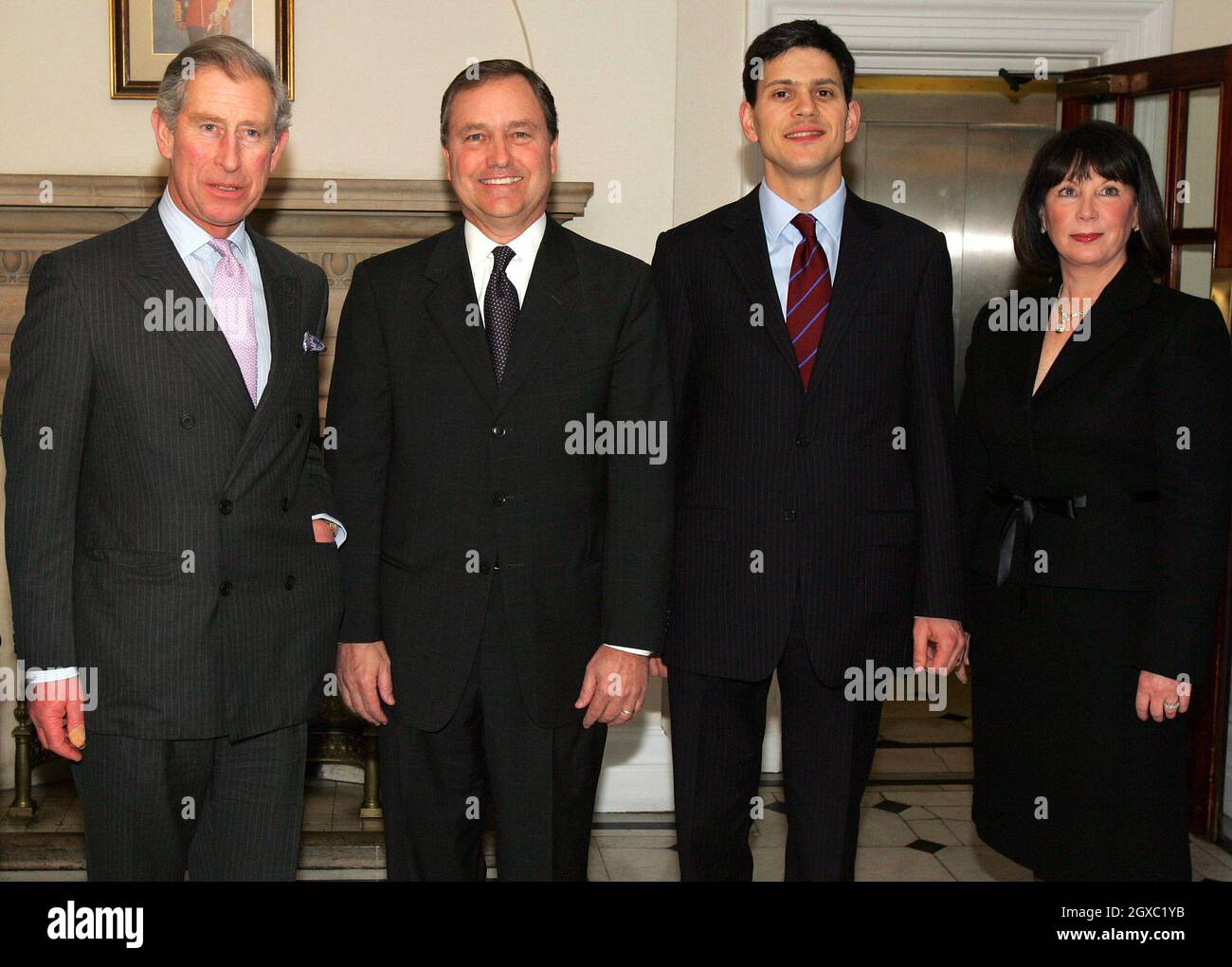 Prince Charles, Prince of Wales, H. Lee Scott, President and CEO of Wal ...