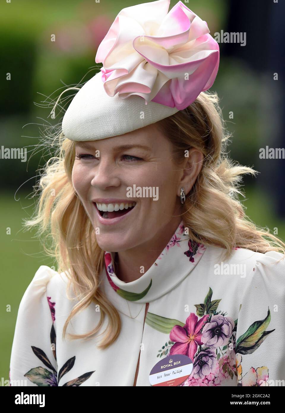 Autumn Phillips attends Ladies Day at Royal Ascot on June 29, 2019 ...