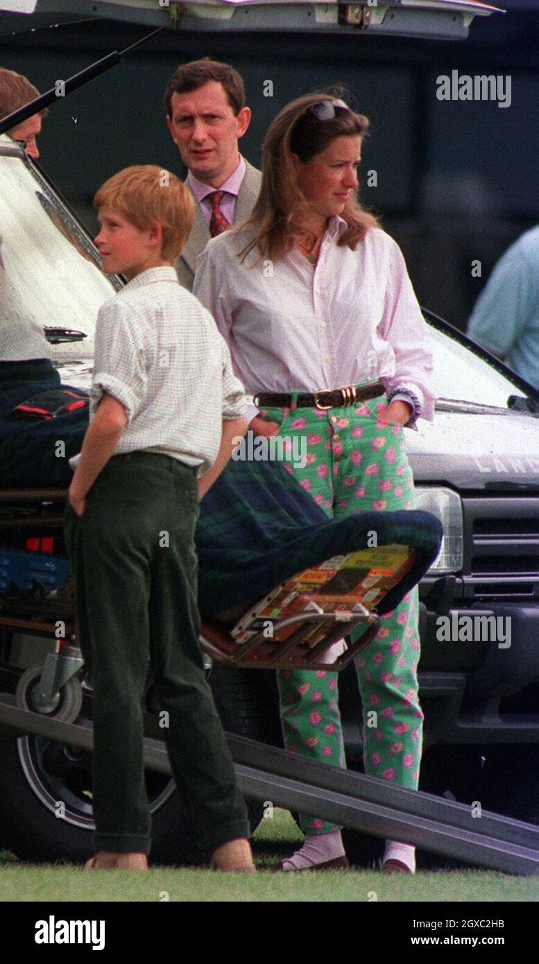 Royal nanny tiggy legge bourke chats hi-res stock photography and ...