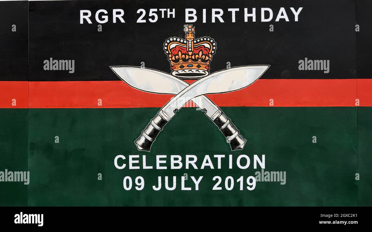 All of 1st battalion the royal gurkha rifles hi-res stock photography ...