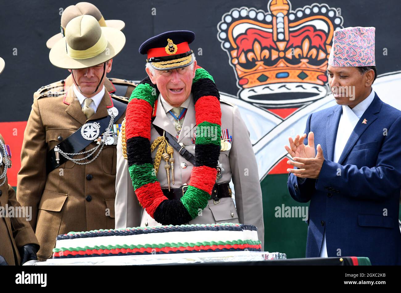 Prince Charles, Prince of Wales, Colonel-in-Chief, 1st Battalion The ...