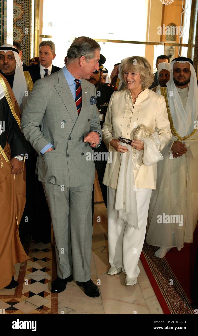 Prince Charles, Prince of Wales and Camilla, Duchess of Cornwall arrive ...