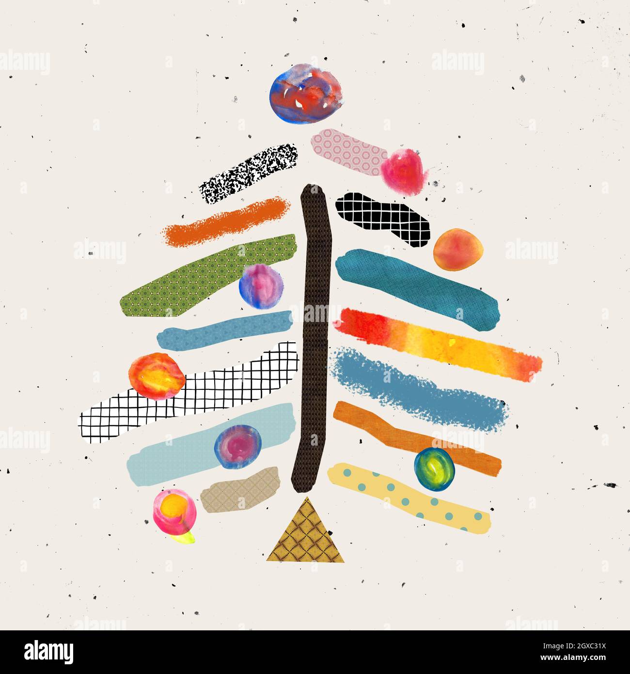 Design for greeting cards, postcard. Concept of Christmas, 2022 New ...