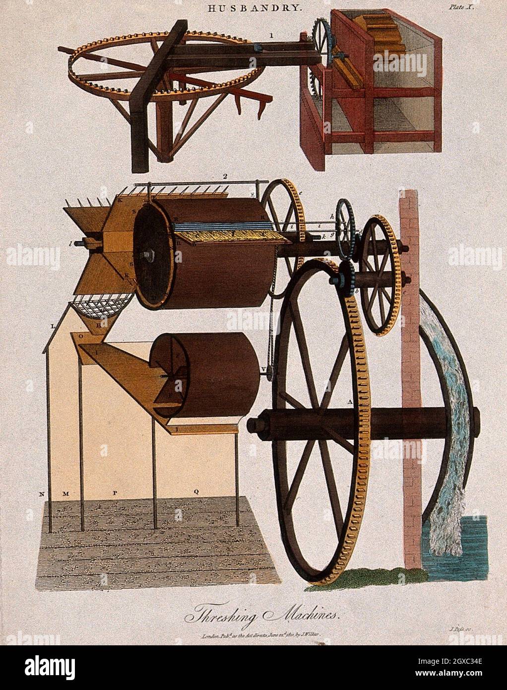 Thresher machines hi-res stock photography and images - Alamy