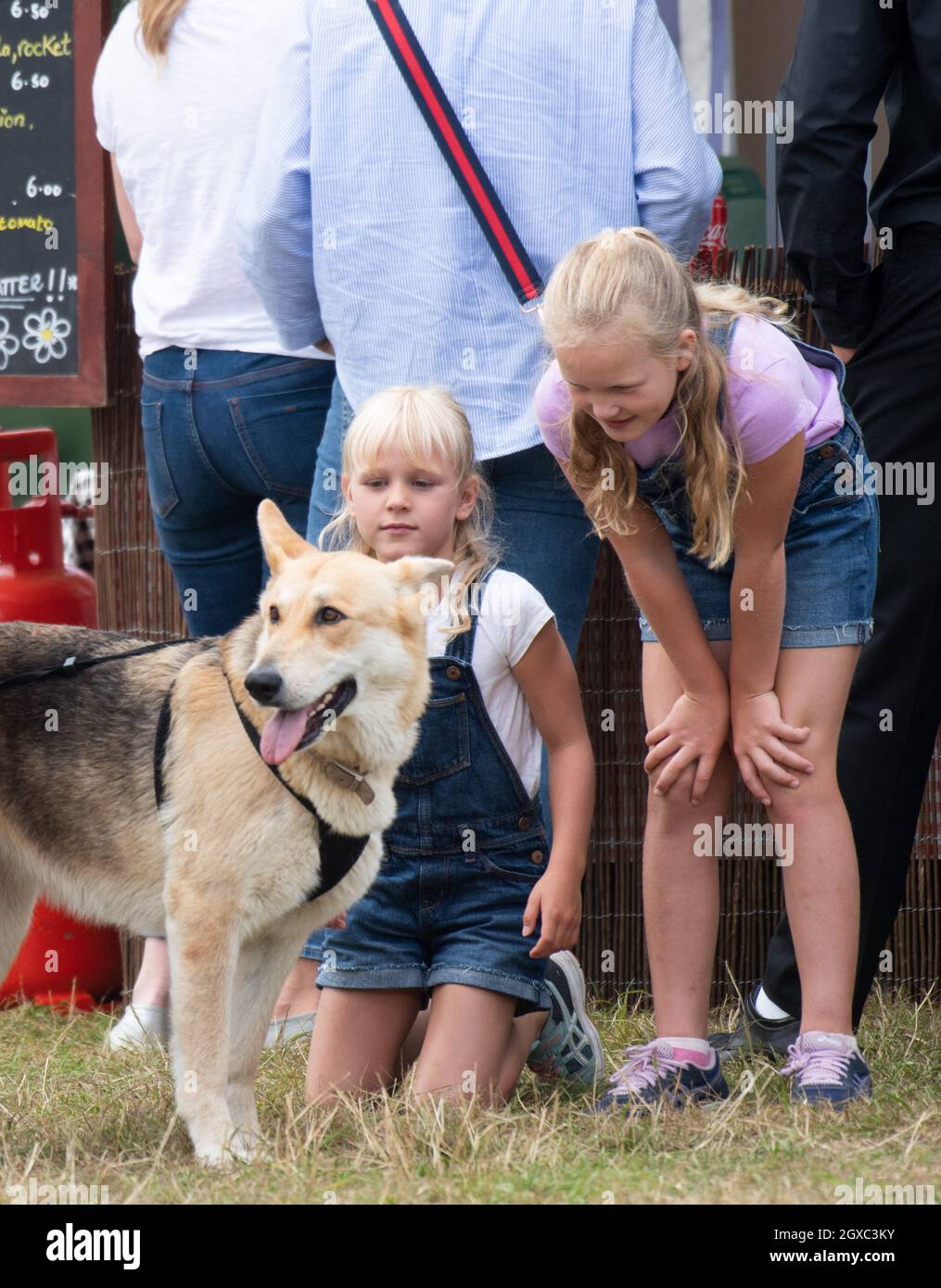 Isla Phillips and Savannah Phillips attend the Festival of British ...