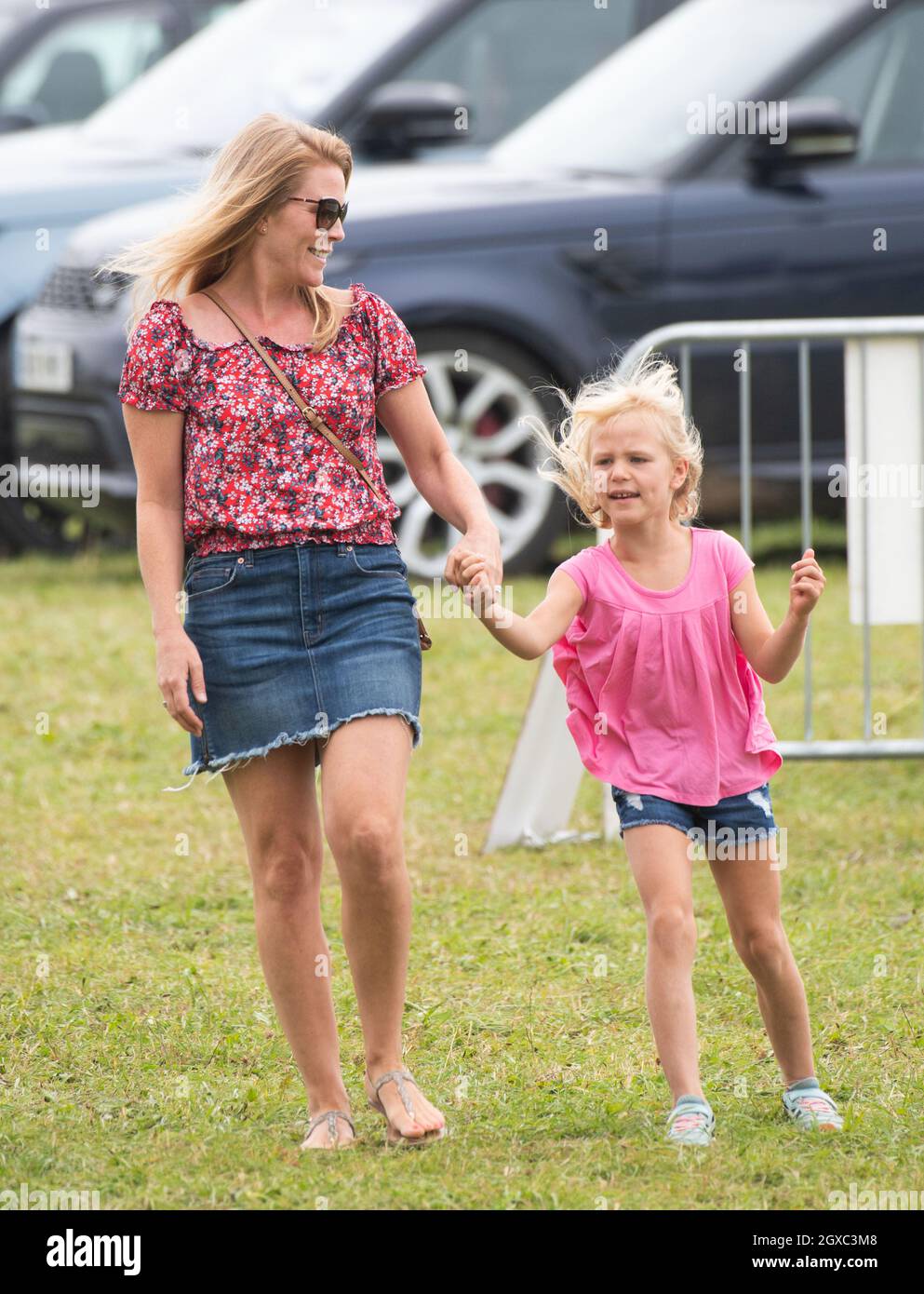 Autumn Phillips and daughter Isla Phillips attend the Festival of ...