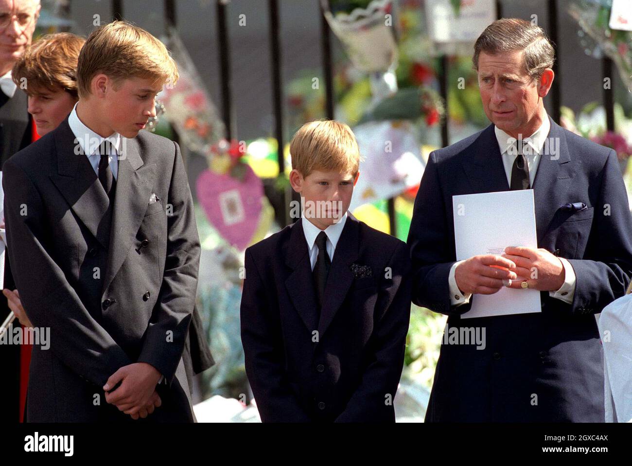 Princess diana funeral william hi-res stock photography and images - Alamy