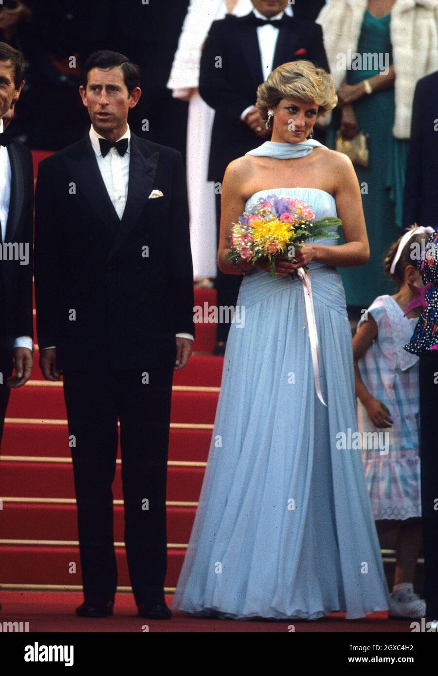 Diana, princess of Wales and Prince Charles, Prince of Wales at the ...
