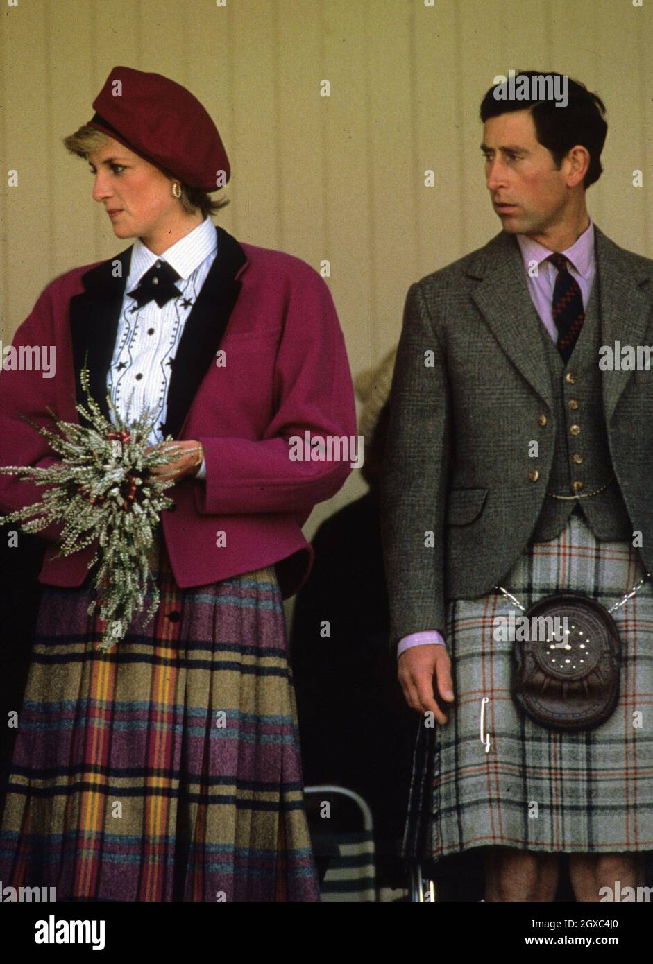 Diana, Princess of Wales and Prince Charles, Prince of Wales at the ...