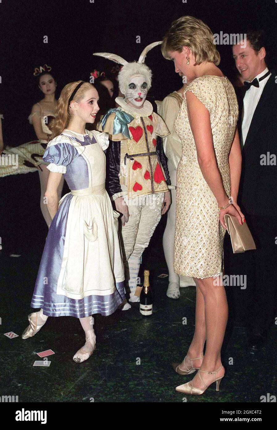 Diana, Princess of Wales, as patron of the English National Ballet ...