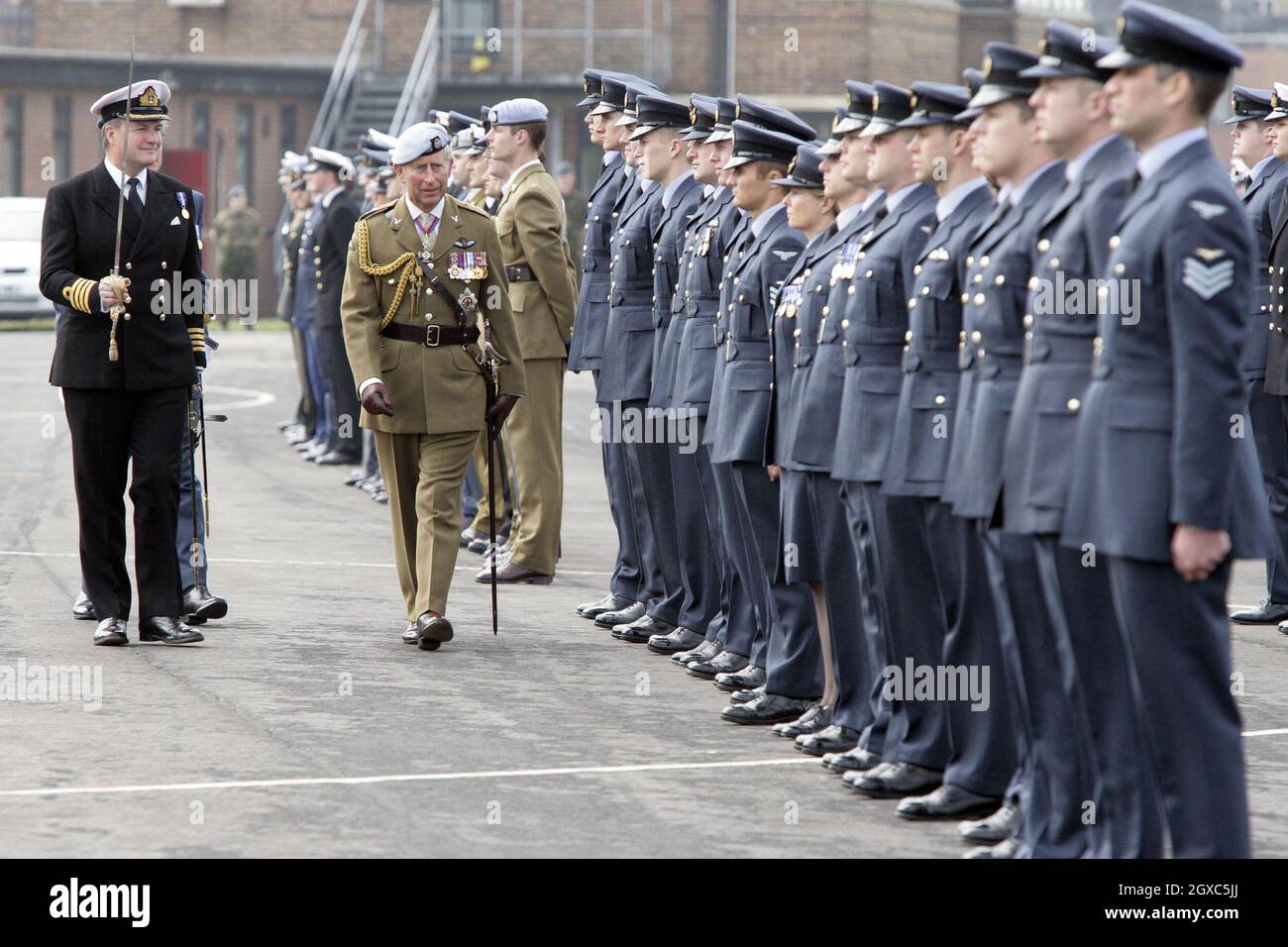 Prince Charles, Prince of Wales, Colonel-In-Chief of The Army Air Corps ...