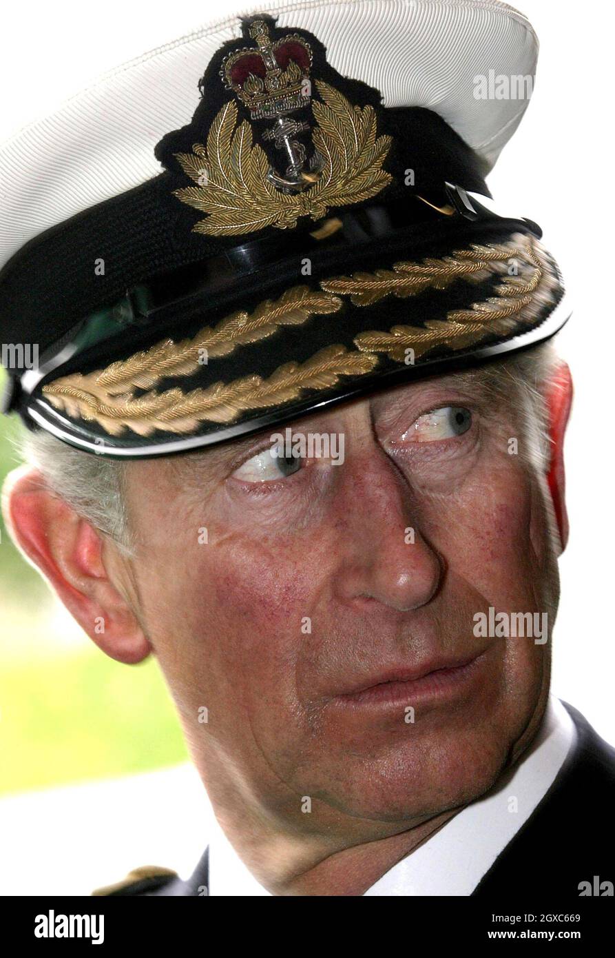 Prince Charles, Prince of Wales, Commodore-in-Chief, tours HM Naval ...