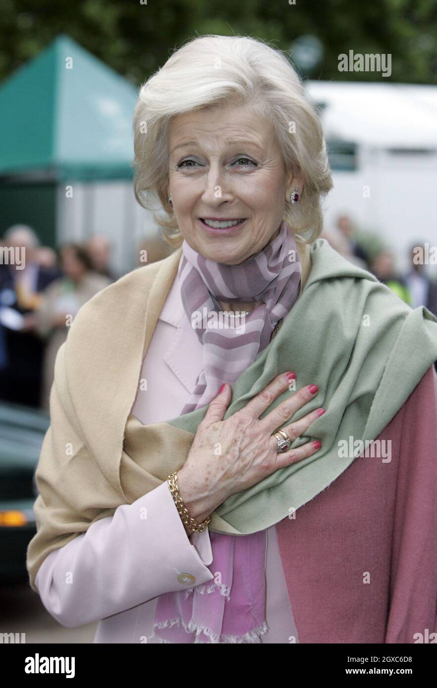 Princess Alexandra at the RHS Chelsea Flower Show in London on May 21 ...