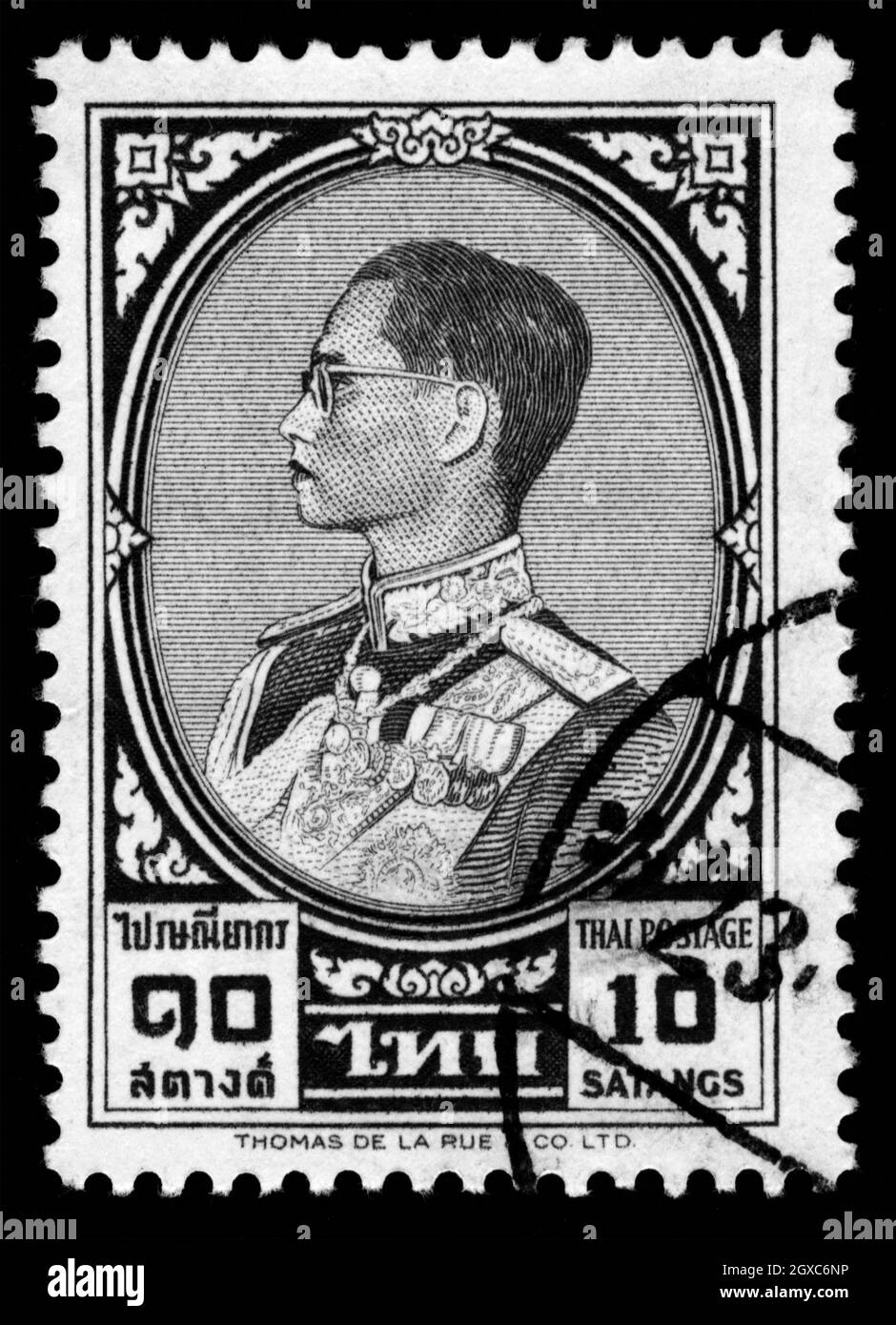 Thailand stamp stamp collection hi-res stock photography and images - Alamy