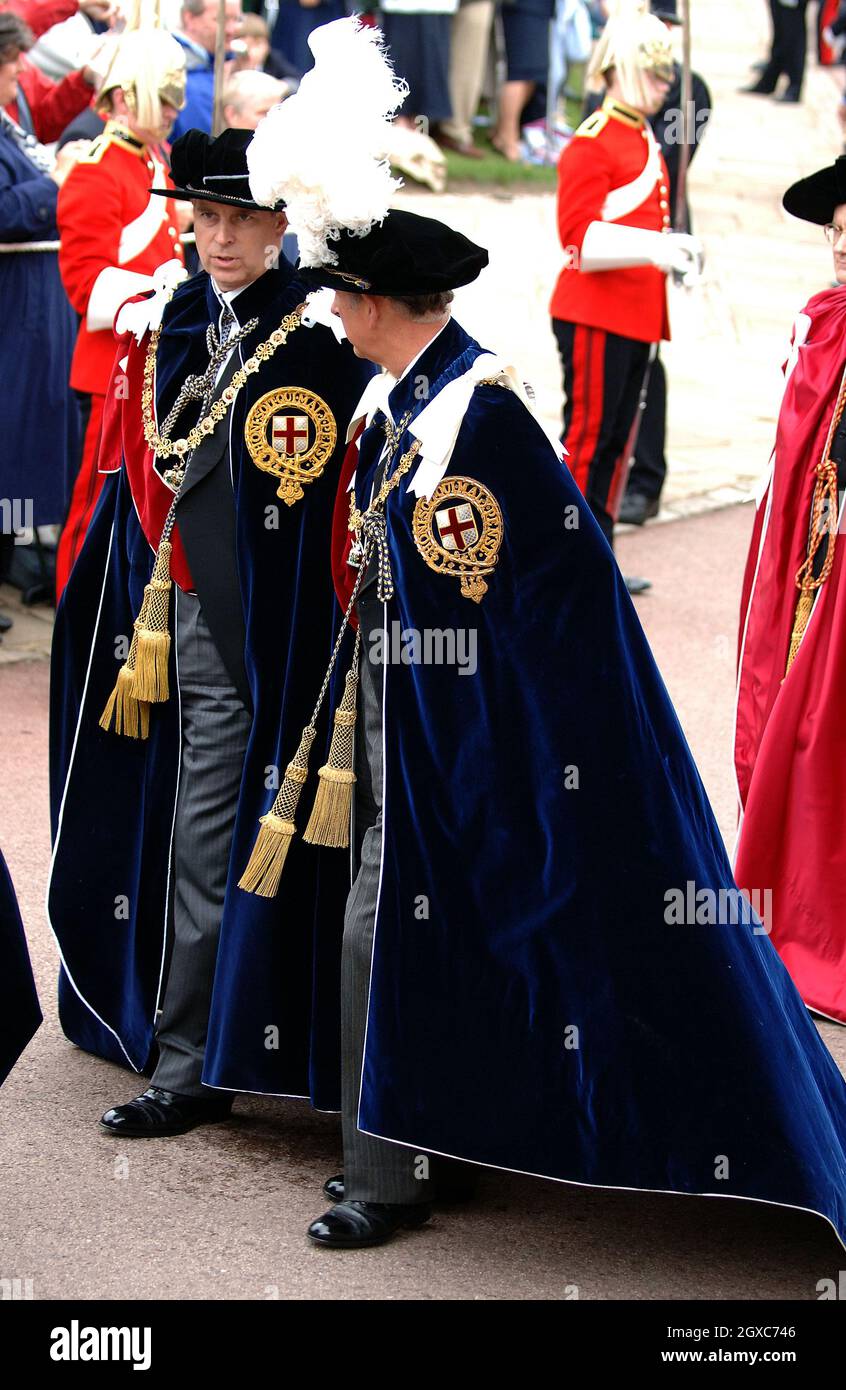 For the annual garter ceremony hi-res stock photography and images - Alamy
