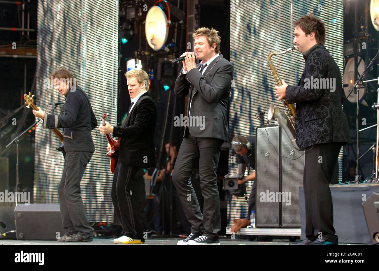 Duran Duran live at The Concert for Diana from the Royal box, Wembley ...