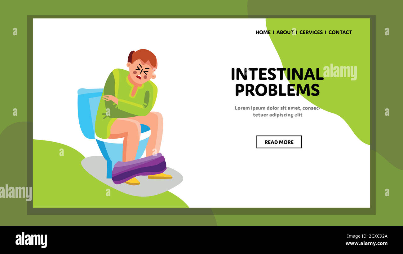 Digestion problems Stock Vector Images - Alamy