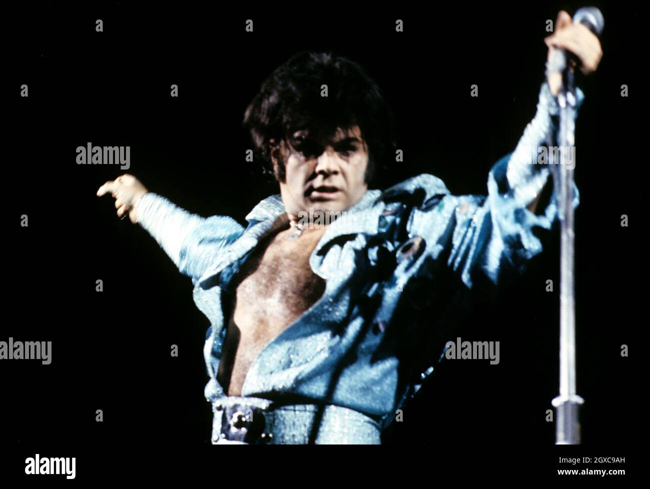 English pop singer and songwriter Gary Glitter Stock Photo - Alamy
