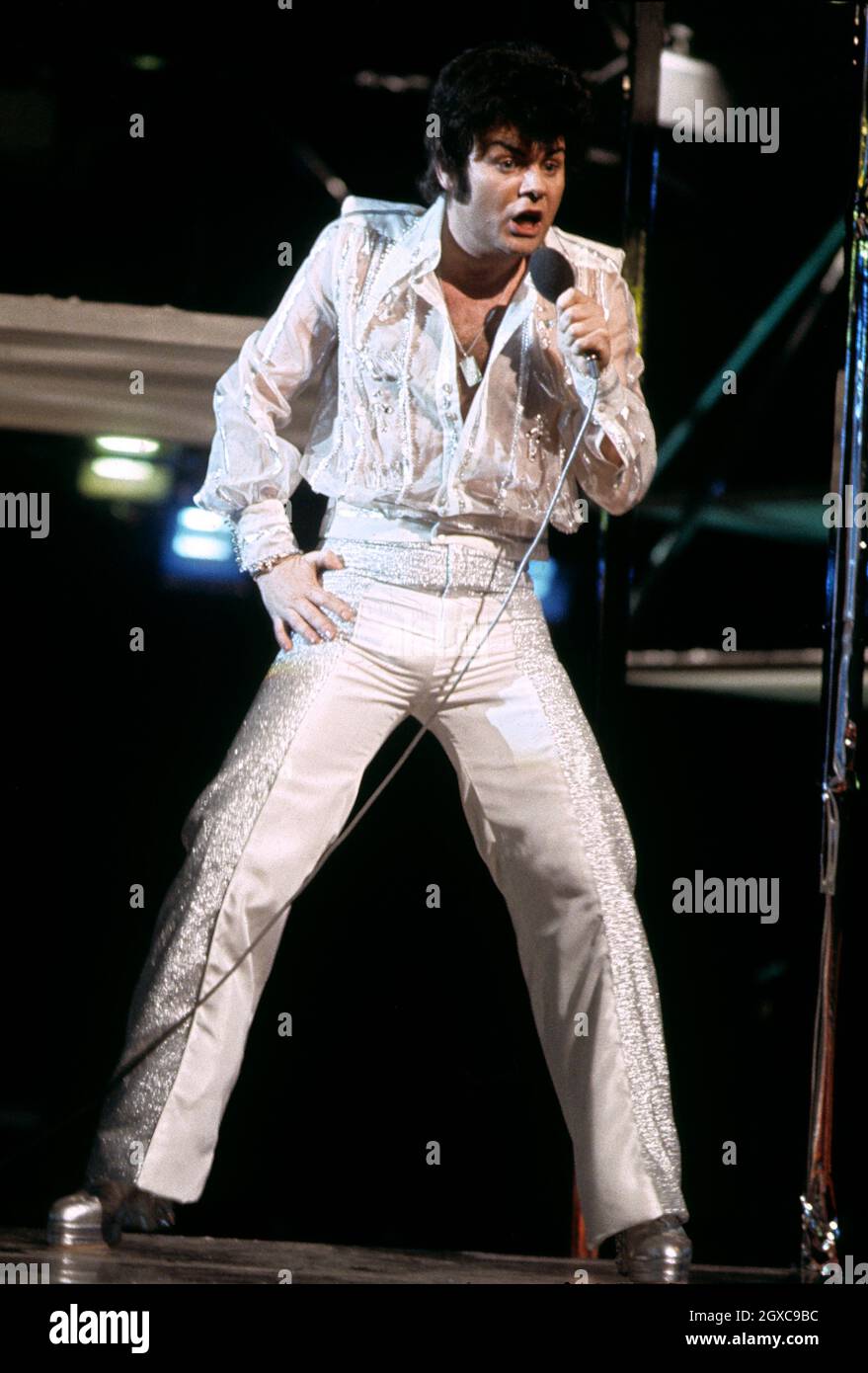 English pop singer and songwriter Gary Glitter Stock Photo - Alamy
