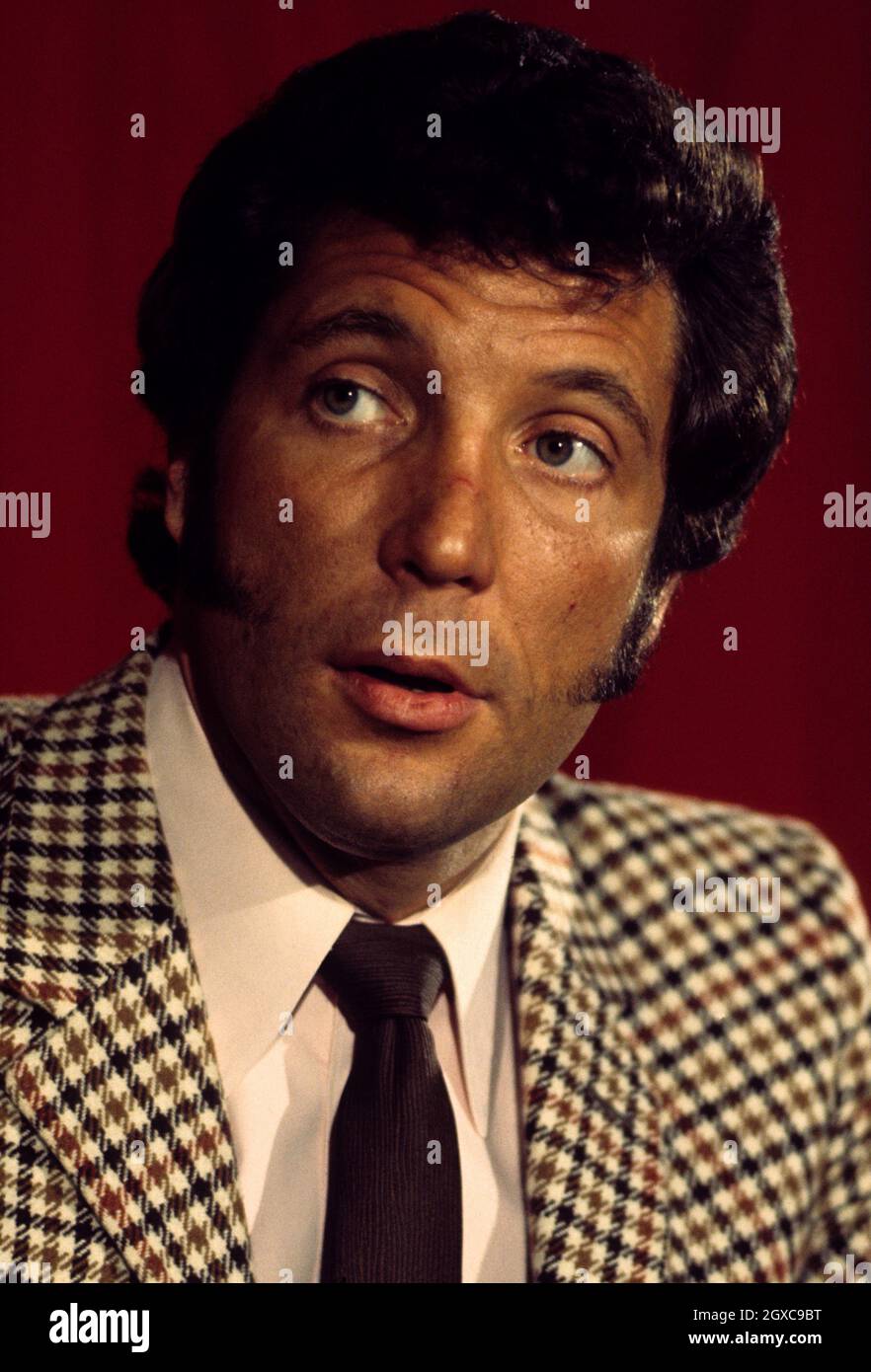Welsh singer Tom Jones, circa 1975. Picture: Anwar Hussein/EMPICS ...