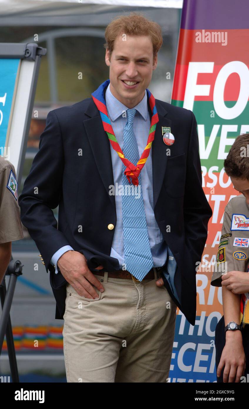 Prince William attends the opening ceremony for the 21st World Scout ...