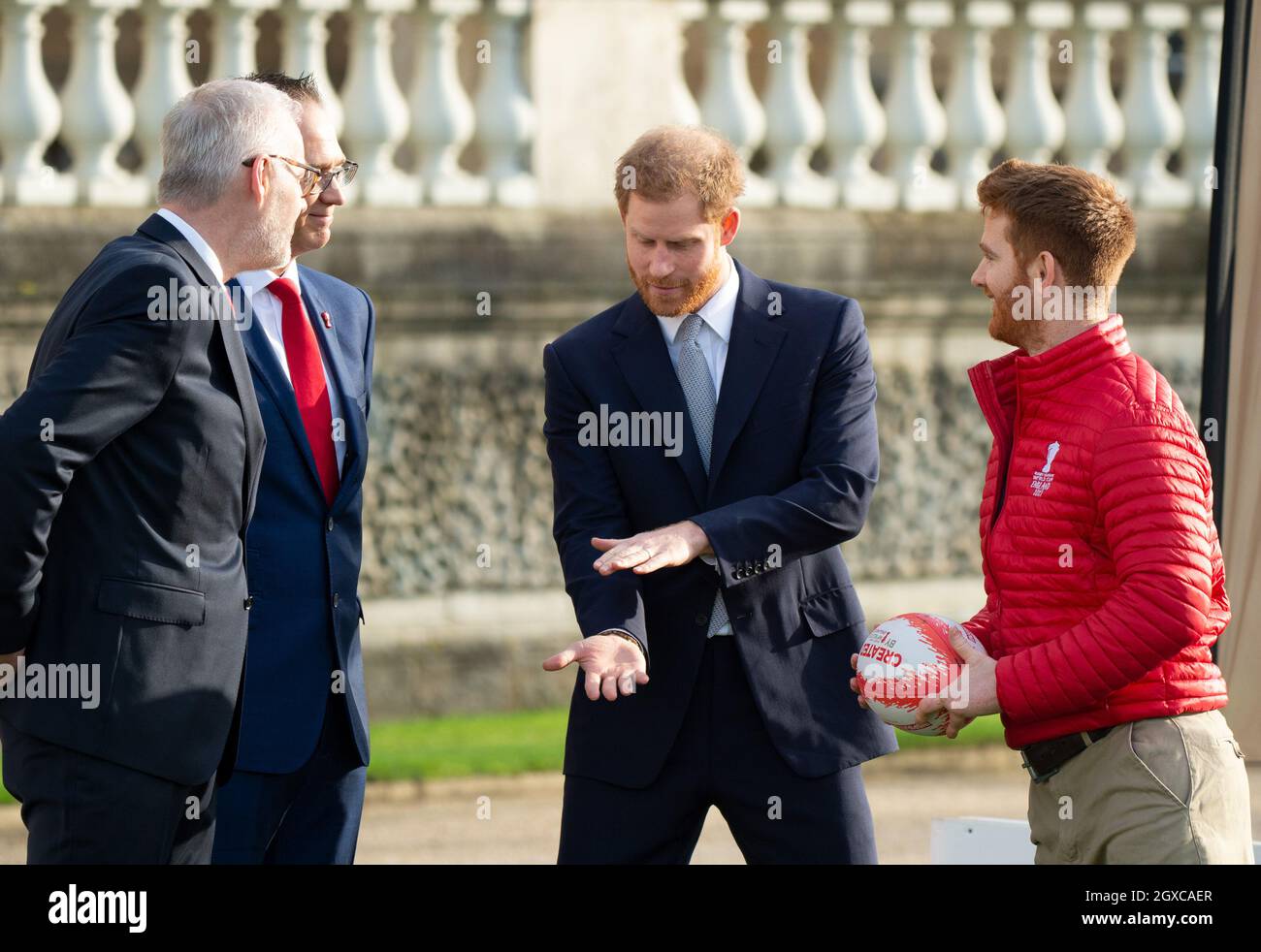 Prince Harry, Duke of Sussex, the Patron of the Rugby Football League ...