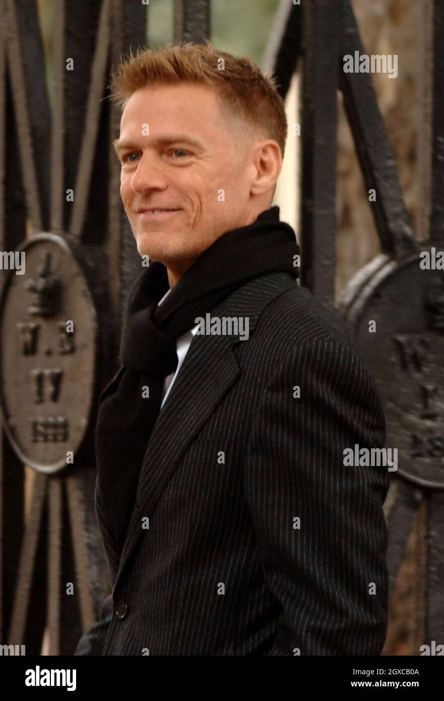 Bryan Adams arrives for the 10th anniversary memorial service for Diana ...
