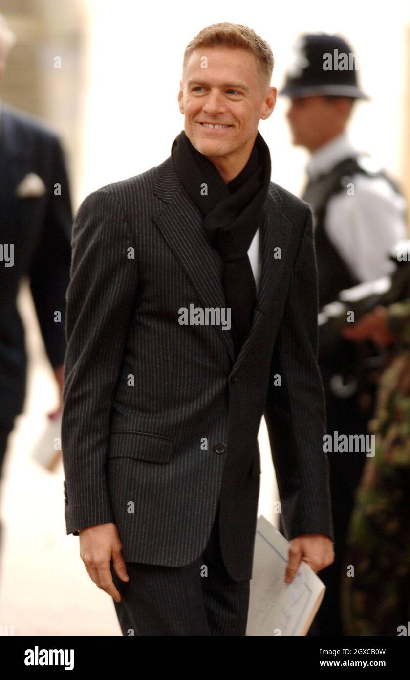 Bryan Adams arrives for the 10th anniversary memorial service for Diana ...