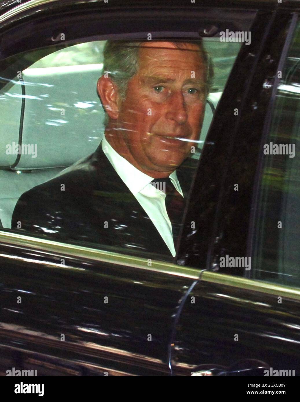 Prince Charles, Prince of Wales arrives by car for the 10th anniversary ...