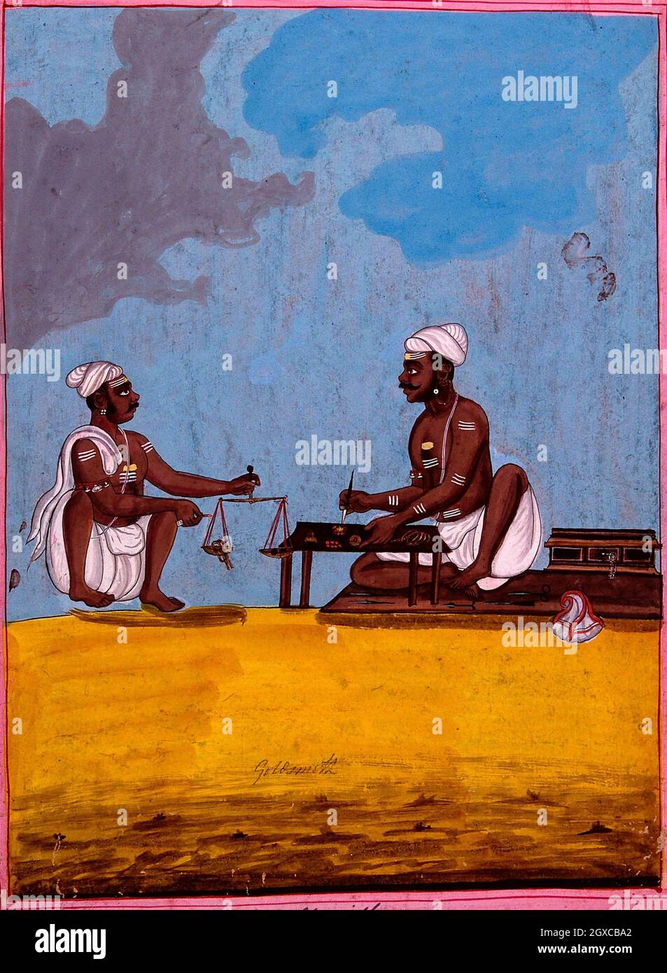 Indian goldsmiths hi-res stock photography and images - Alamy