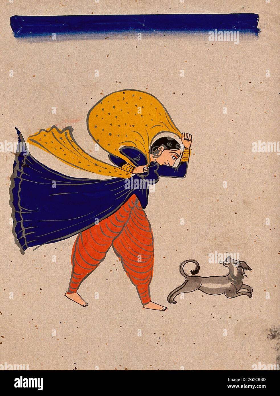 Pahari painting hi-res stock photography and images - Alamy