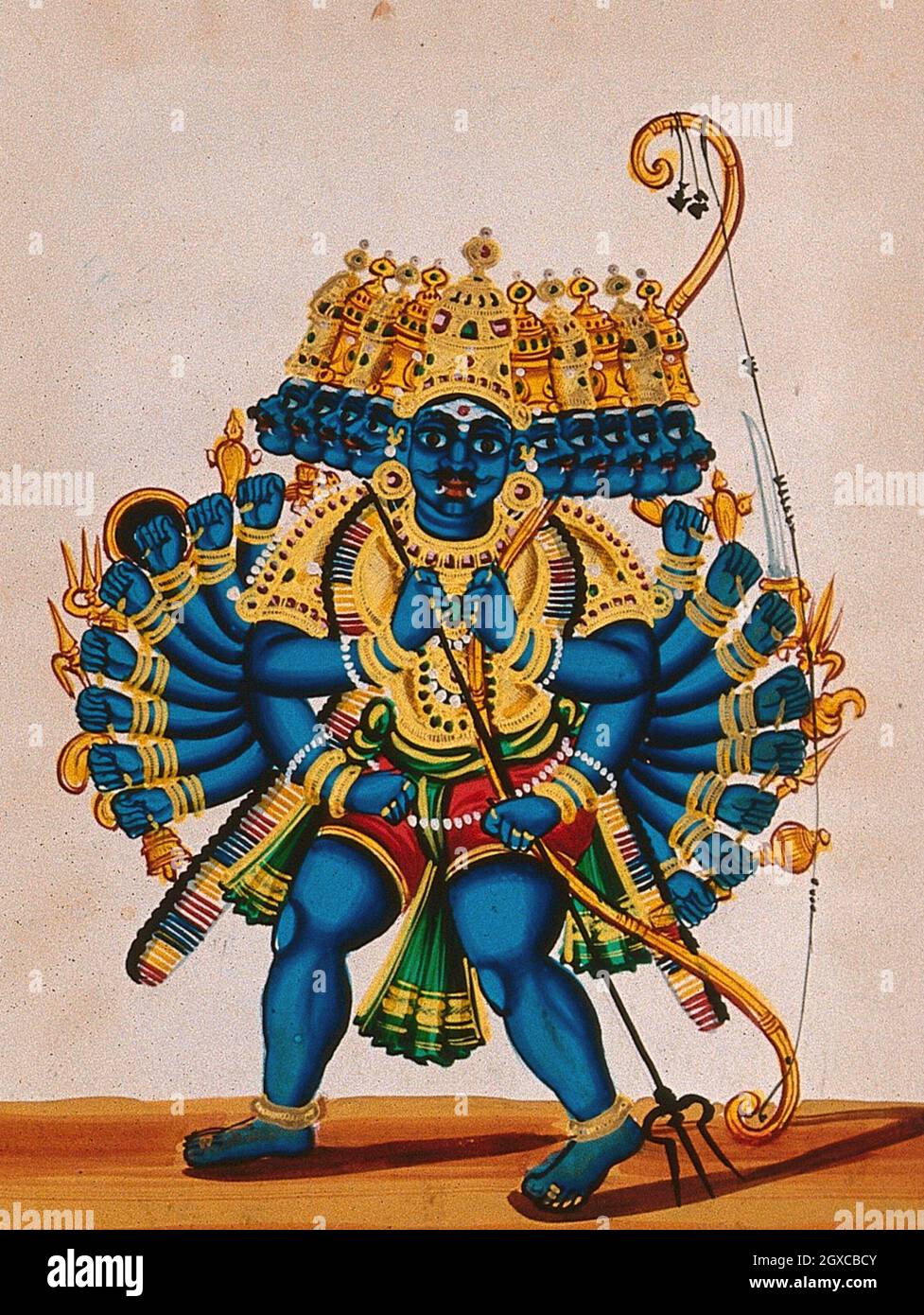 Ten headed ravana hi-res stock photography and images - Alamy