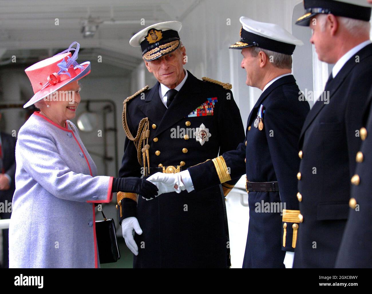 Prince Philip, Duke of Edinburgh, in his role as Master of Trinity ...