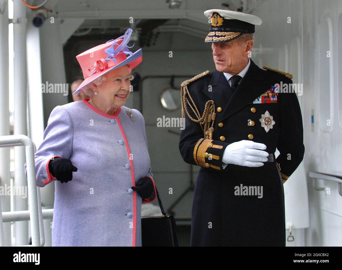 Prince Philip, Duke of Edinburgh, in his role as Master of Trinity ...