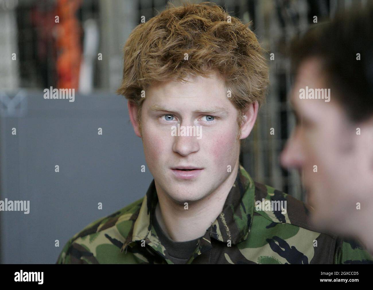 Prince Harry visits the Royal Navy's fleet diving squadron at Horsea ...