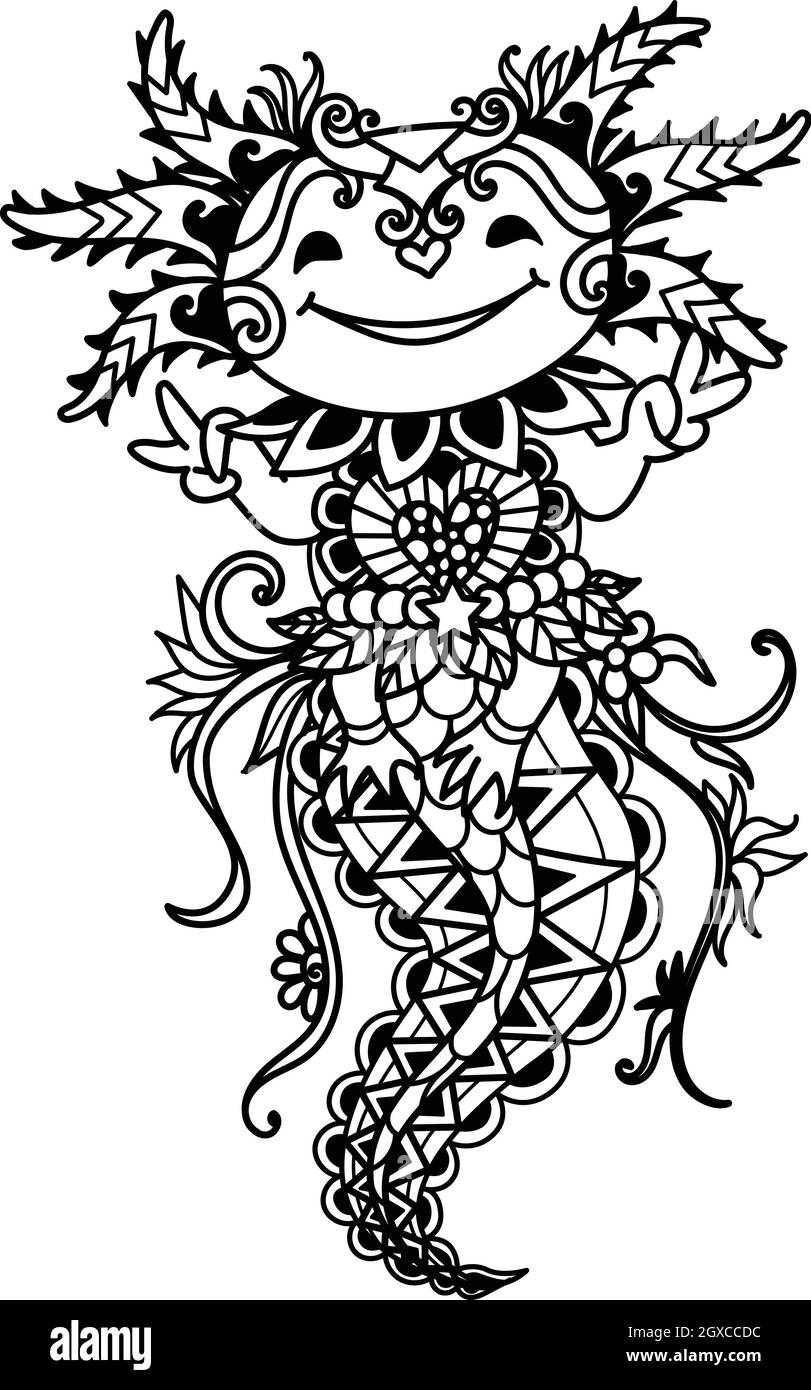 Mandala peace design art Stock Vector Images - Alamy