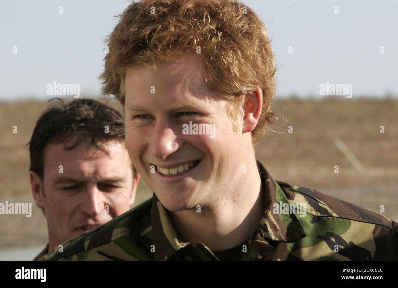 Prince Harry visits the Royal Navy's fleet diving squadron at Horsea ...