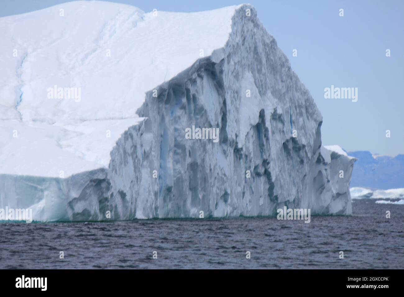 Amazing iceberg scenery in Disko Bay Stock Photo - Alamy